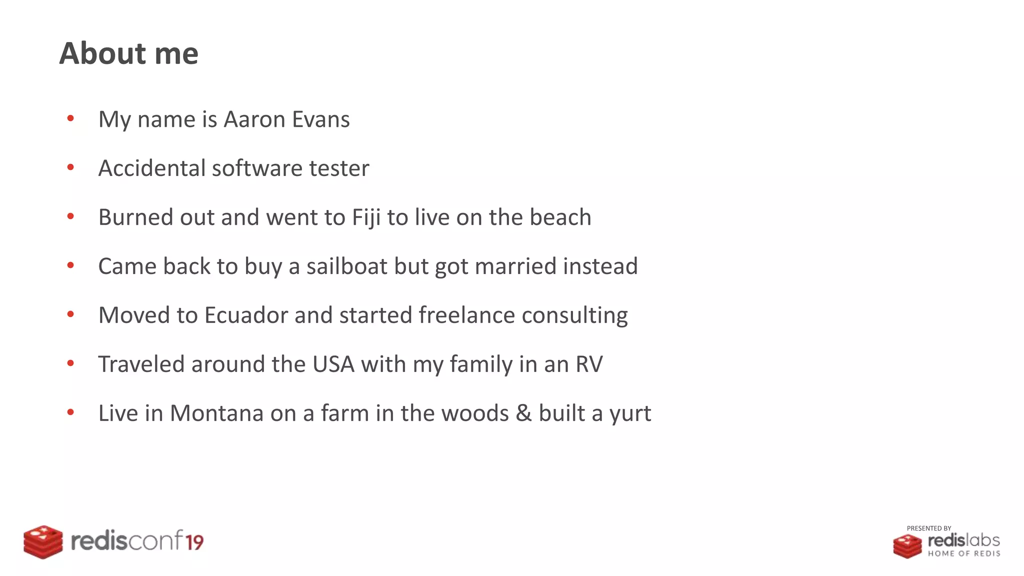 Testing At Scale With Redis Queues Ppt