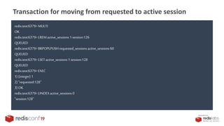 Testing at scale with redis queues | PPT