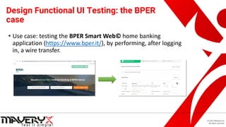 Testing Banking Applications. Here is a practical example | PDF