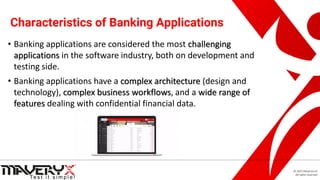 Testing Banking Applications. Here is a practical example | PPT