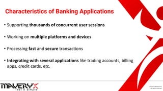 Testing Banking Applications. Here is a practical example | PPT