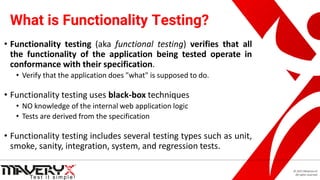 Testing Banking Applications. Here is a practical example | PPT