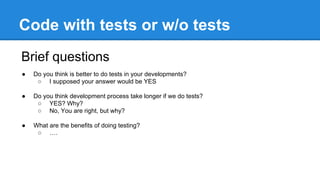 Software Testing Basic Concepts | PPT