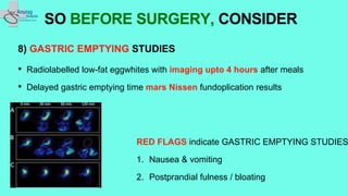 Testing before GERD / FUNDOPLICATION SURGERY | PPTX