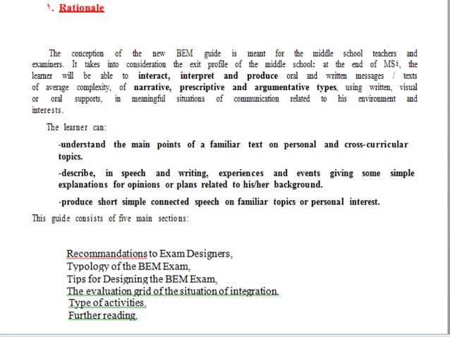 Testing & bem guide 2018 | PPT | Free Download