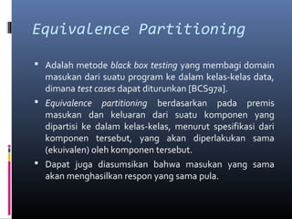 Testing black box | PPT