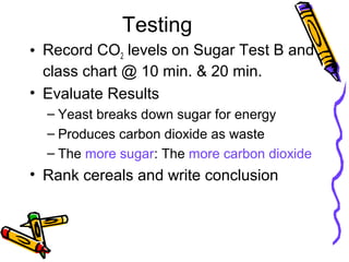Testing cereals | PPT