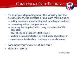 2013 Testing & Certification of Consumer Products- 2013 Safety Academy ...