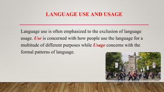 Approaches to language Assessment | PPTX