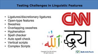 Input Method Editor (IME) and Testing challenges in Multilingual ...