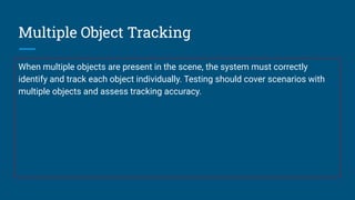 Testing Challenges Of Real Time Object Tracking System | PDF