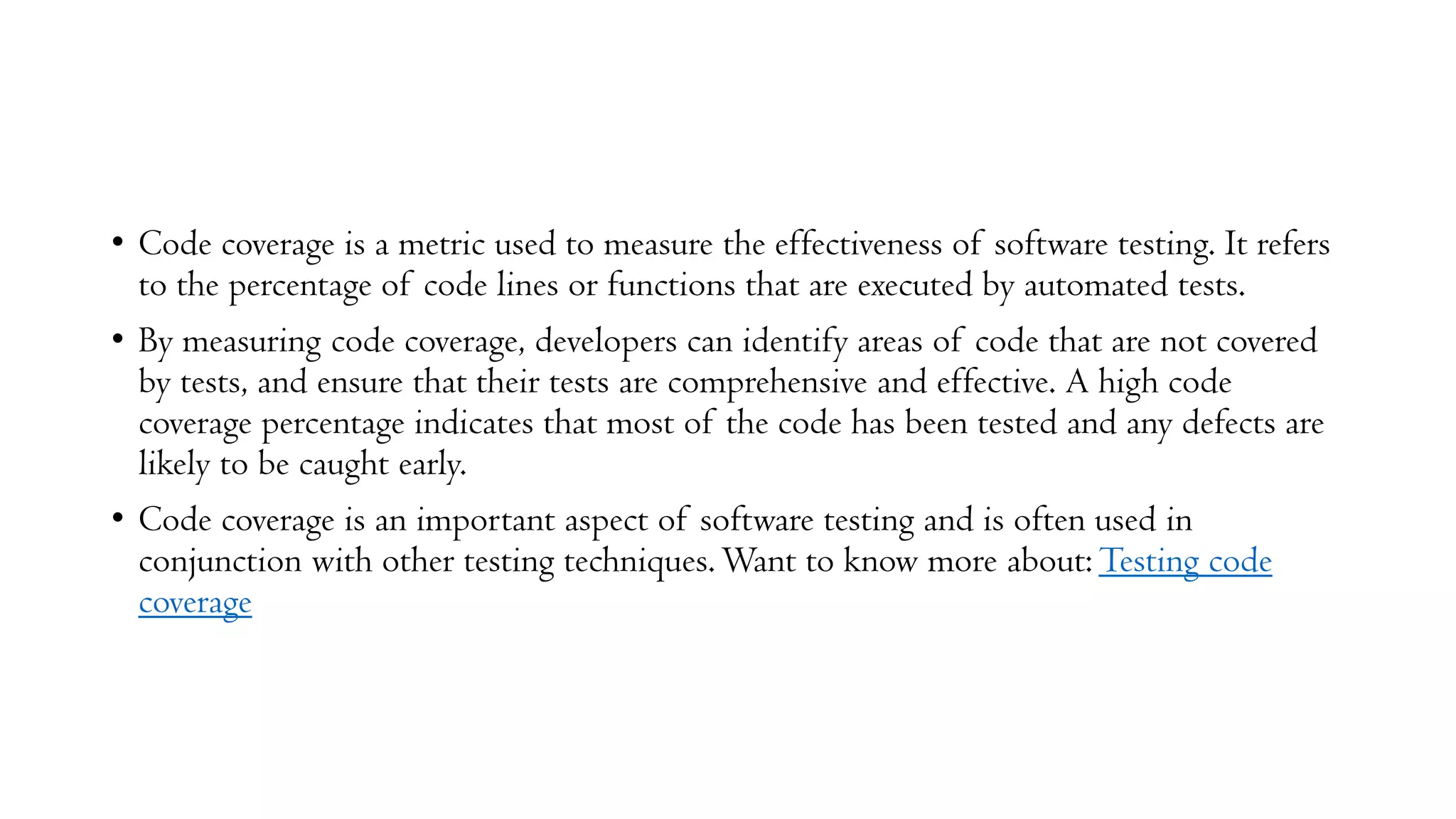 Testing Code Coverage Pdf Technology And Computing