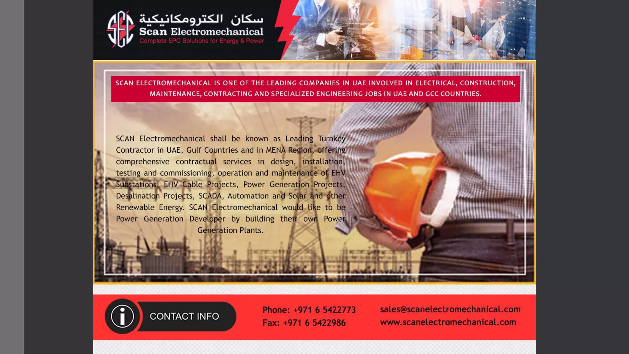 Testing & commissioning sharjah, uae | PPTX