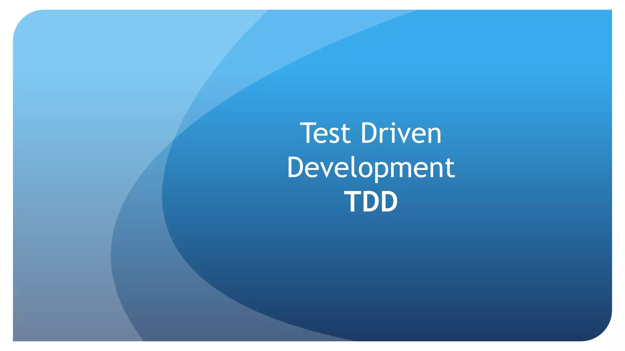 Unit Testing And Tdd Concepts With Best Practice Guidelines Ppt