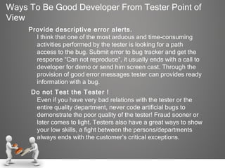 Testing concepts ppt | PPT