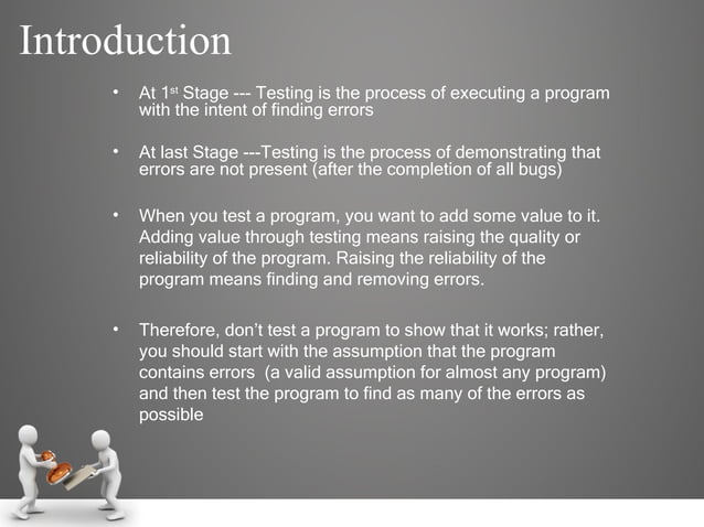 Testing Concepts Ppt Ppt