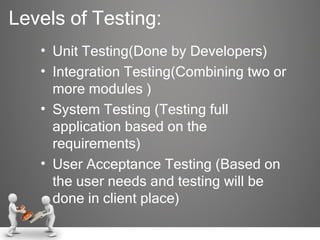 Testing concepts ppt | PPT