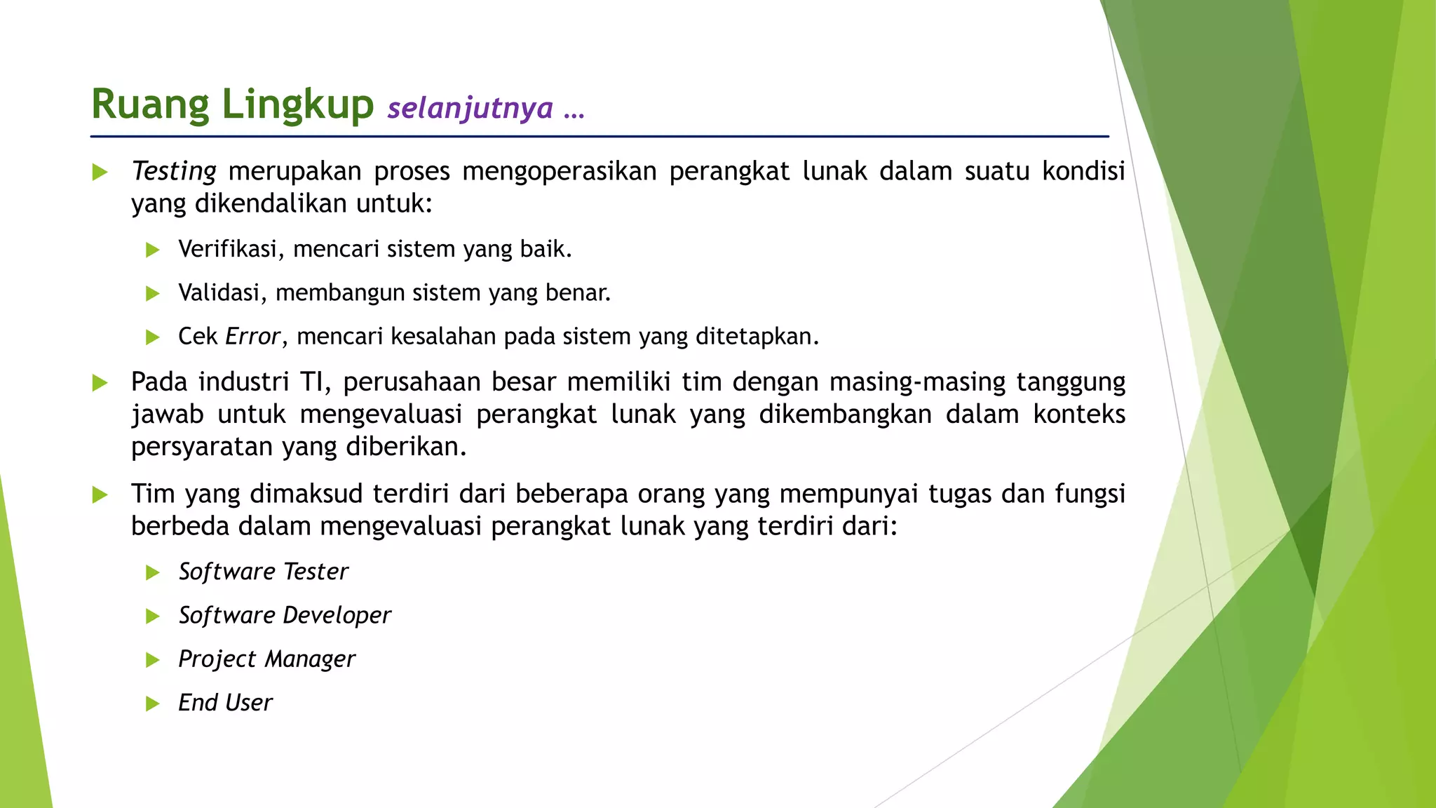 Testing dan IS Pertemuan 1 - Pendahuluan.pdf