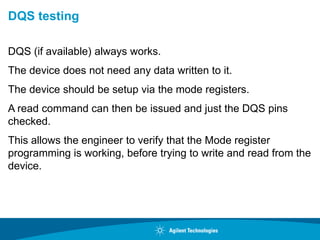 Testing ddr memory with ict | PDF