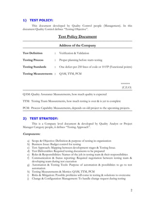 Testing documents | DOC