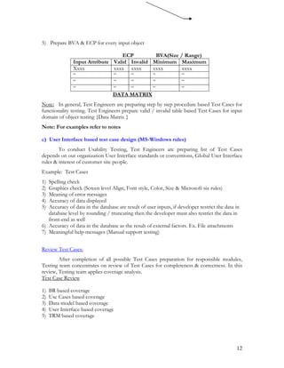 Testing documents | PDF