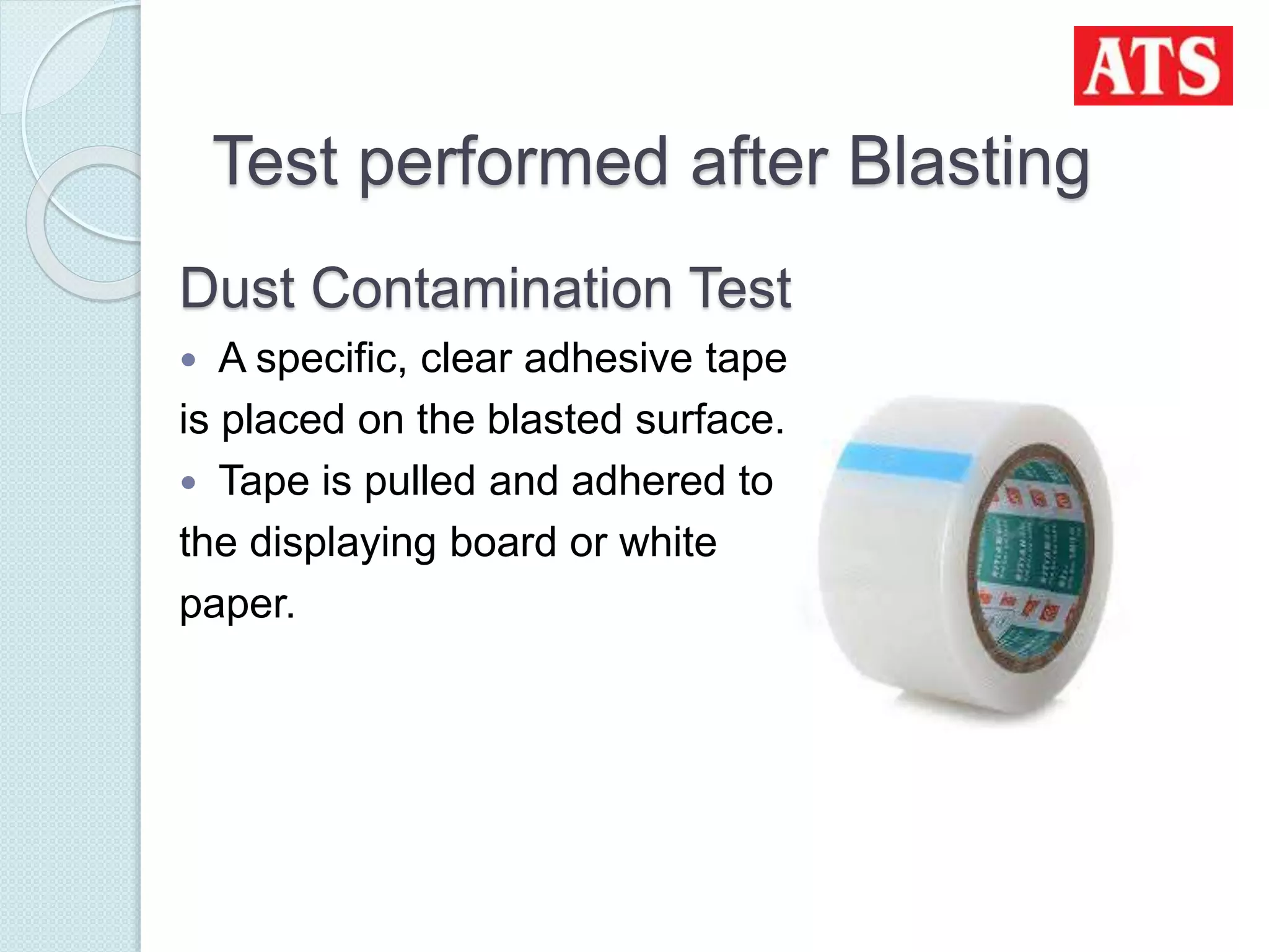 Testing equipments used in thermal spraying aluminium coating | PPTX