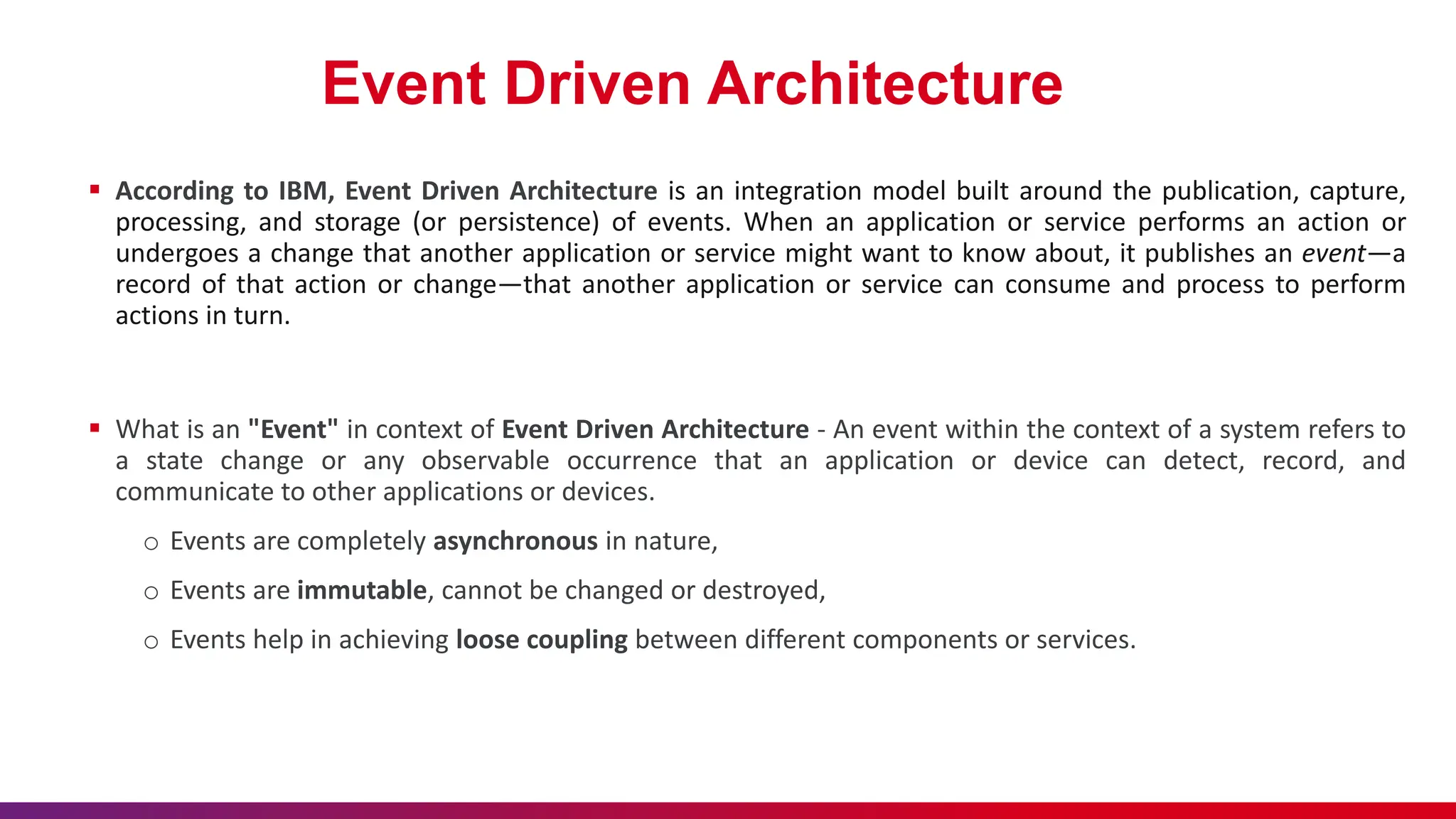 Testing Event Driven Architecture Presentation | PPTX