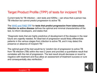 Testing for TB Infection_IMPAACT4TB module_audio | PPTX