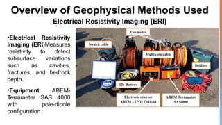 Geophysical Methods for foundations - Case studie | PPTX