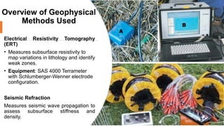 Geophysical Methods for foundations - Case studie | PPTX