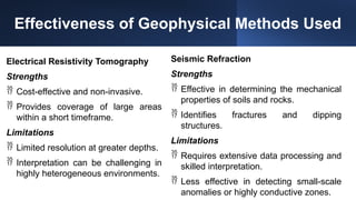 Geophysical Methods for foundations - Case studie | PPTX