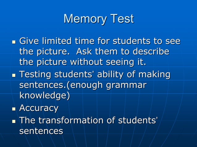 Testing Grammar testing-grammar