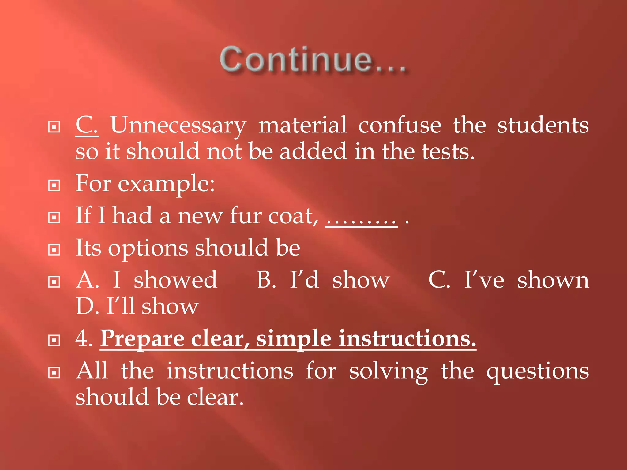 Testing grammar | PPTX