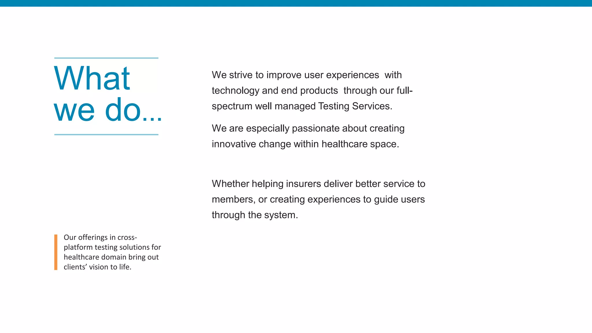e-Zest Solutions Inc. - Testing (Healthcare Domain) Competency | PPT