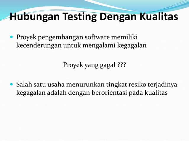 Testing&implementasi 3 | PPT