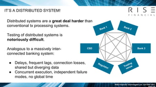 EXTENT-2017: Testing in Distributed Ledger Systems | PPTX