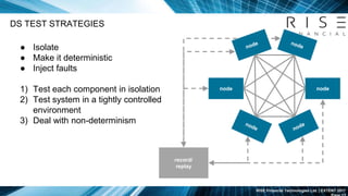 EXTENT-2017: Testing in Distributed Ledger Systems | PPTX