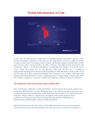 Infrastructure as Code | PDF