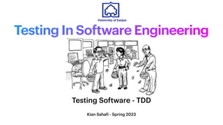 Testing In Software Engineering | PPT