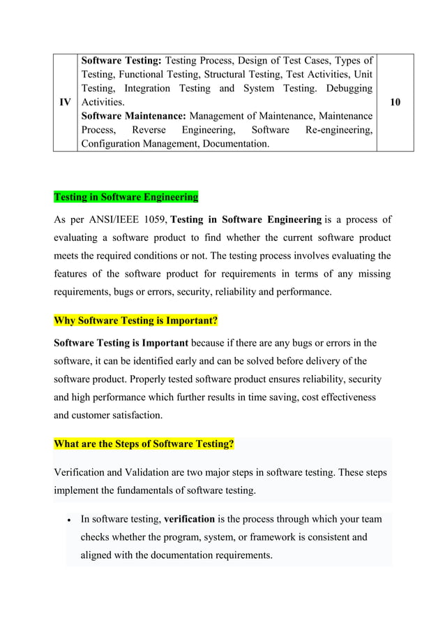 Testing in Software Engineering.docx