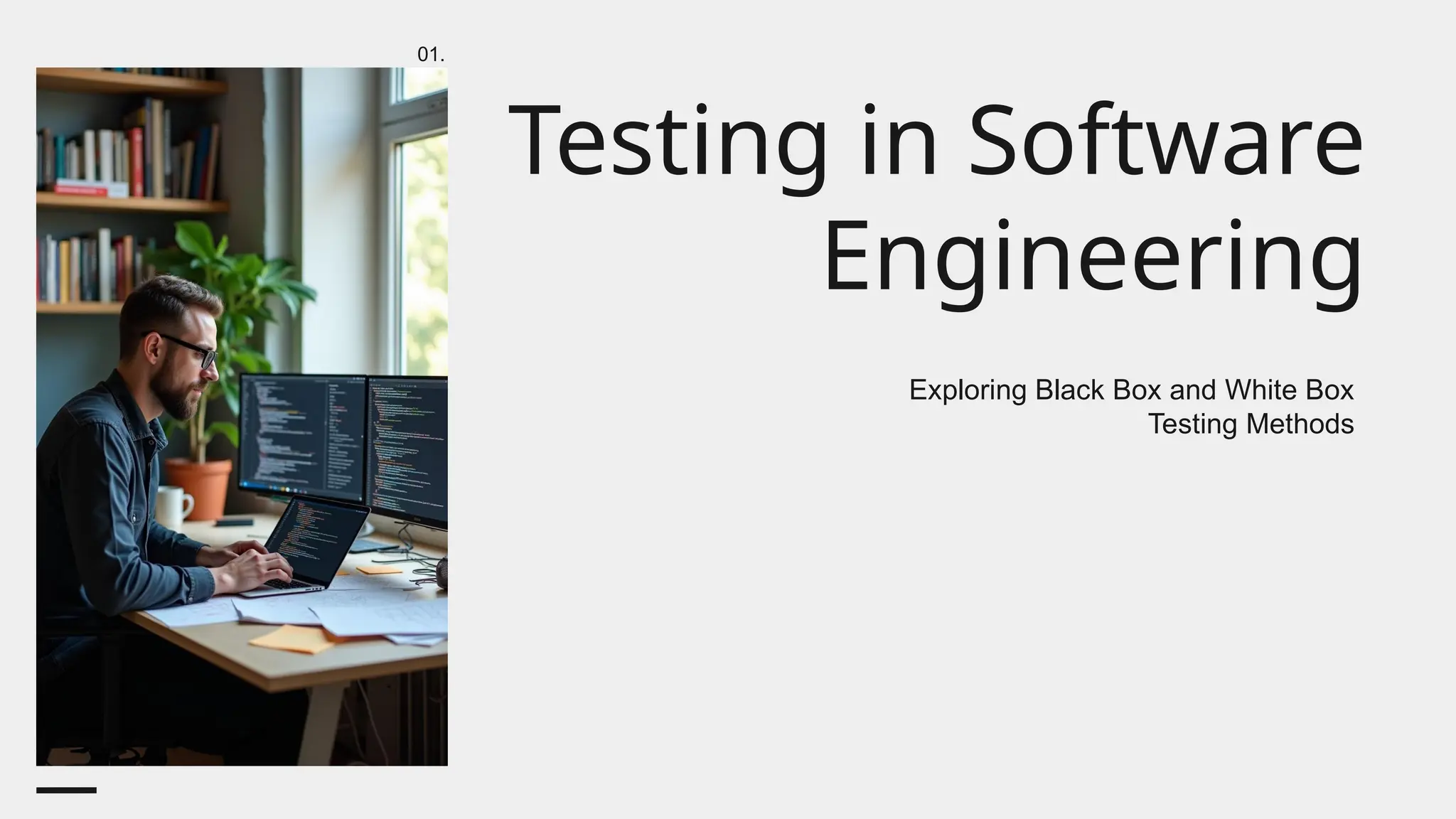 Testing in Software Engineering and its types.pptx