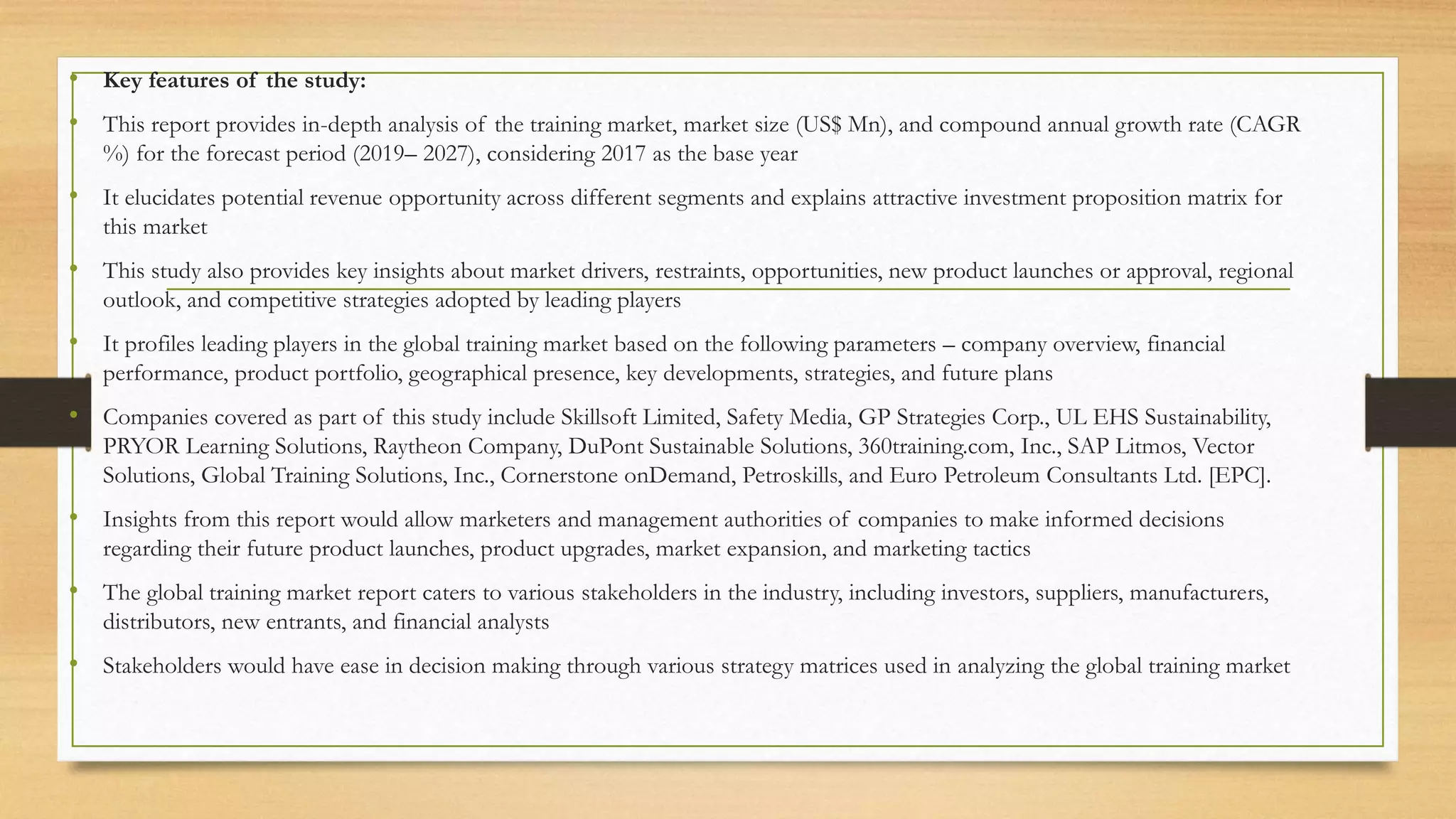 Testing, inspection, and certification (tic) market | PPT