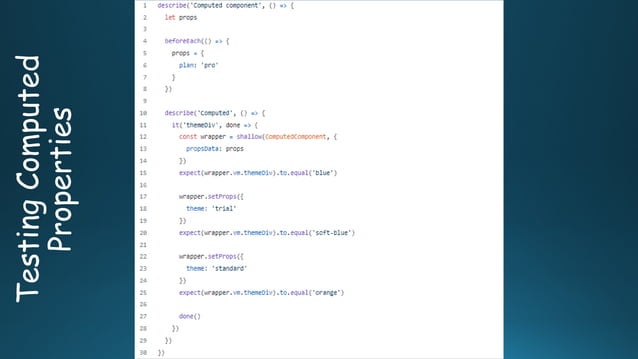Unit Testing in Vue 3 presentation with examples .pptx