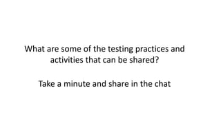 Testing is a team problem | PDF