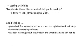 Testing is a team problem | PDF