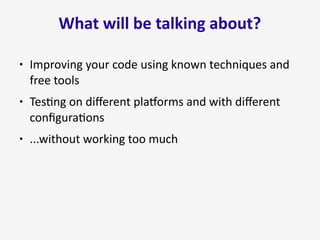 Always be testing | PPT