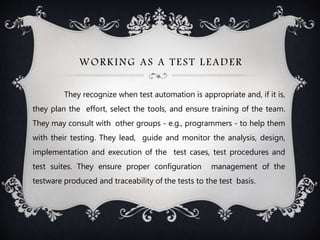 Testing management (testing management) | PPTX