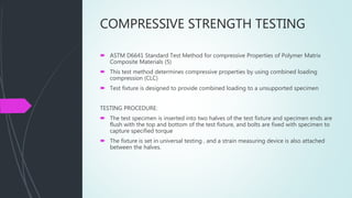 Testing mechanical properties of textile composites | PPT