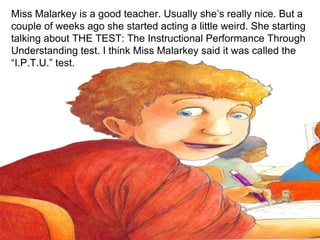 Testing Miss Malarkey | PPT