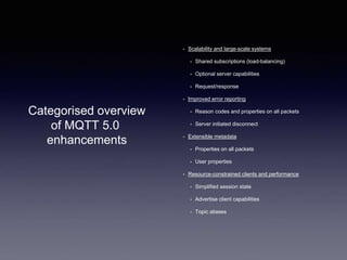 Testing MQTT 5.0 implementations | PPTX